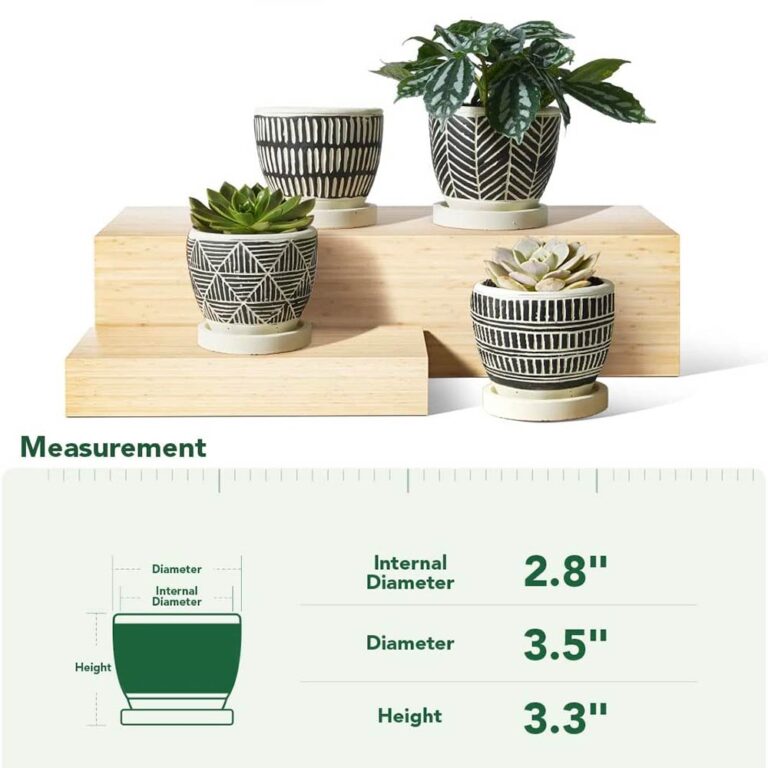 Handmade Geometric Succulent Pots